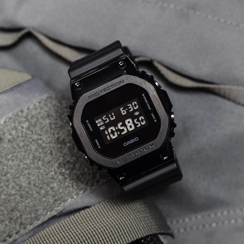 G-SHOCK 5600BB METAL BODY FULL BLACK – Watch Zone